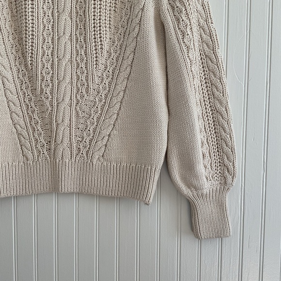 Sezane | Sweaters | Sezane La Maille Ethan Cableknit Sweater | Poshmark